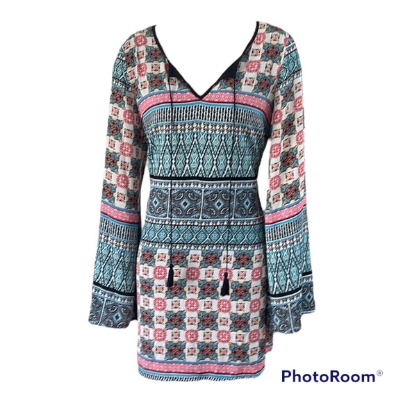 Speechless | Dresses | Nwt Sundress Boho Style Pretty Sleeves And ...